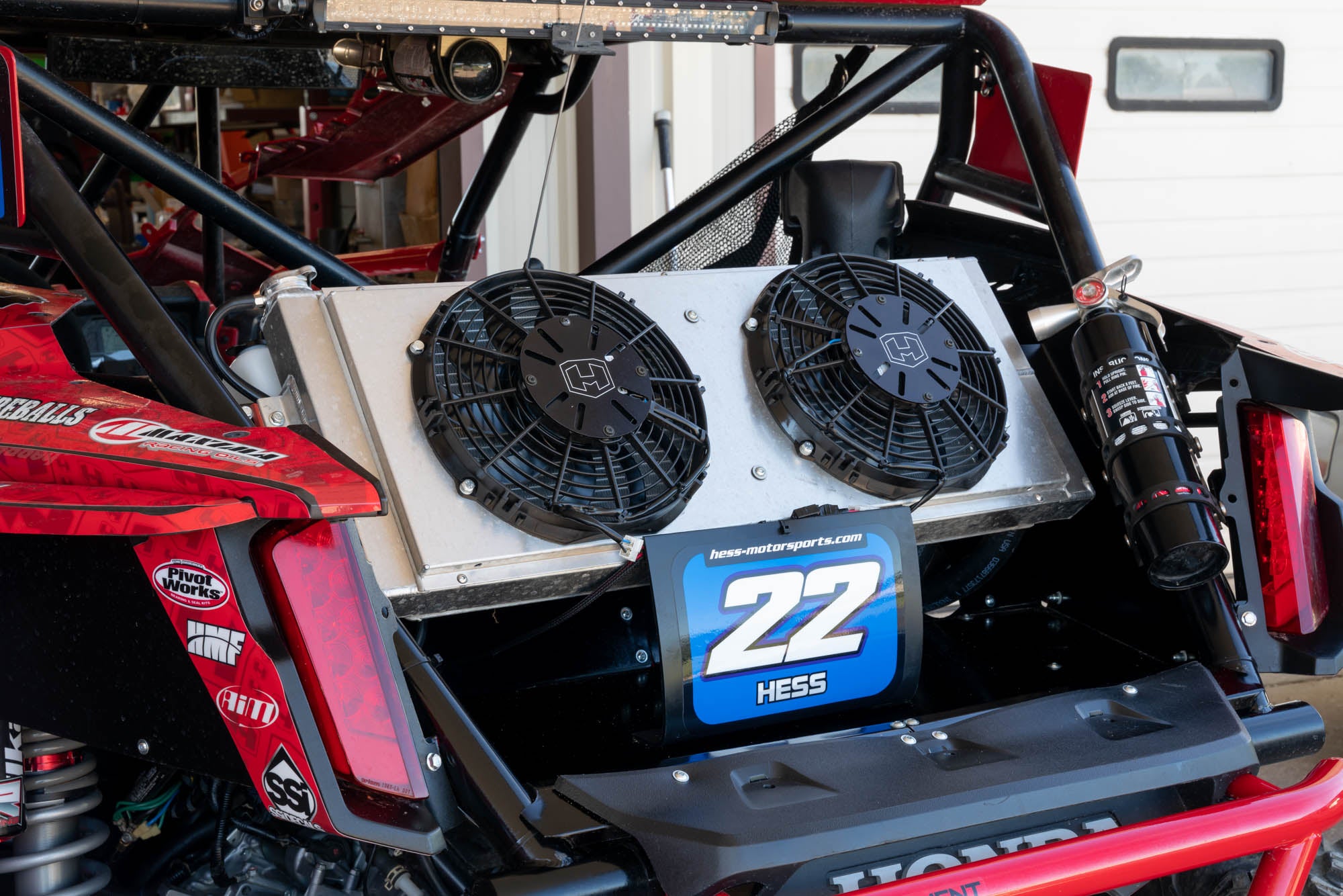 Radiator Relocation Kit Honda Talon 1000R / 1000X– Hess Motorsports