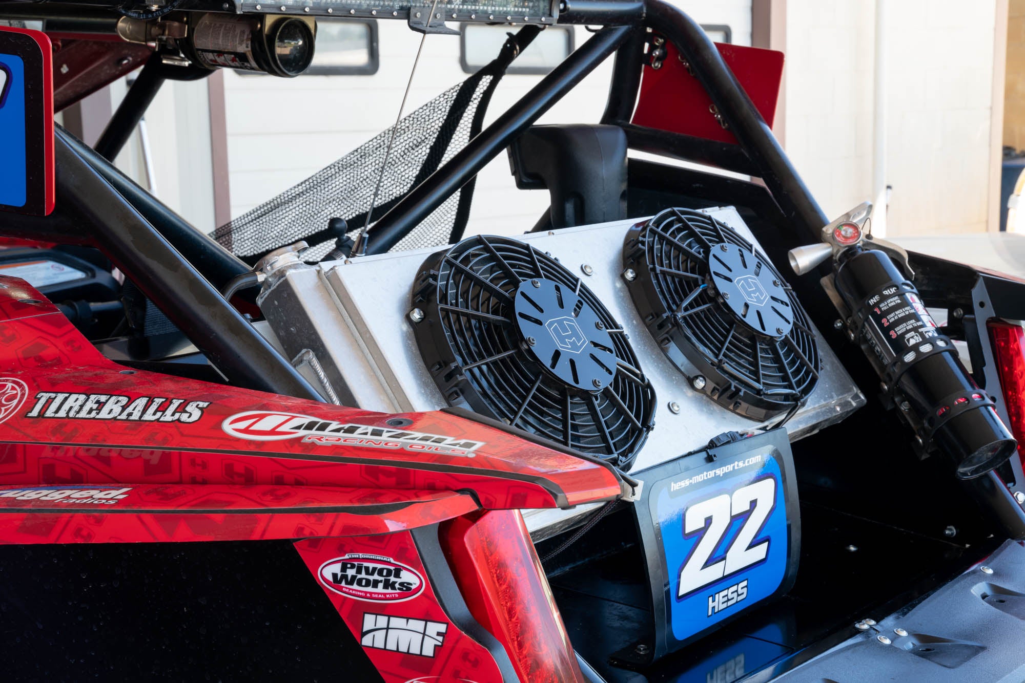 Radiator Relocation Kit Honda Talon 1000R / 1000X– Hess Motorsports