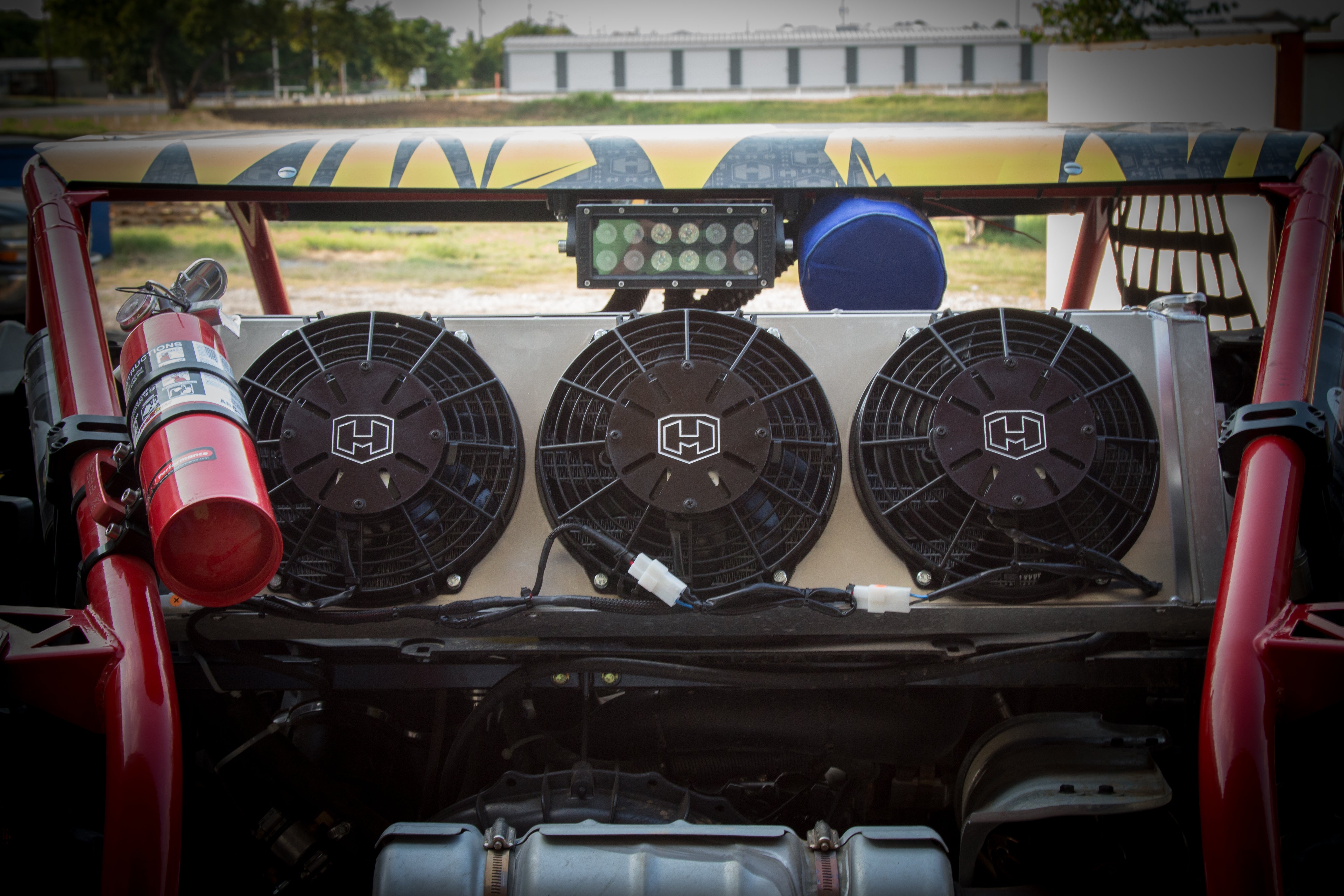 Radiator Relocation Kit CanAm Maverick X3 Turbo (3 Fan)– Hess Motorsports