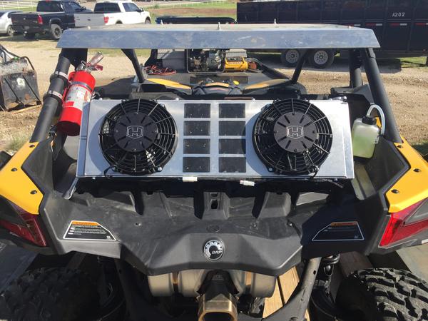 Radiator Relocation Kit CanAm Maverick X3 Turbo (3 Fan)– Hess Motorsports