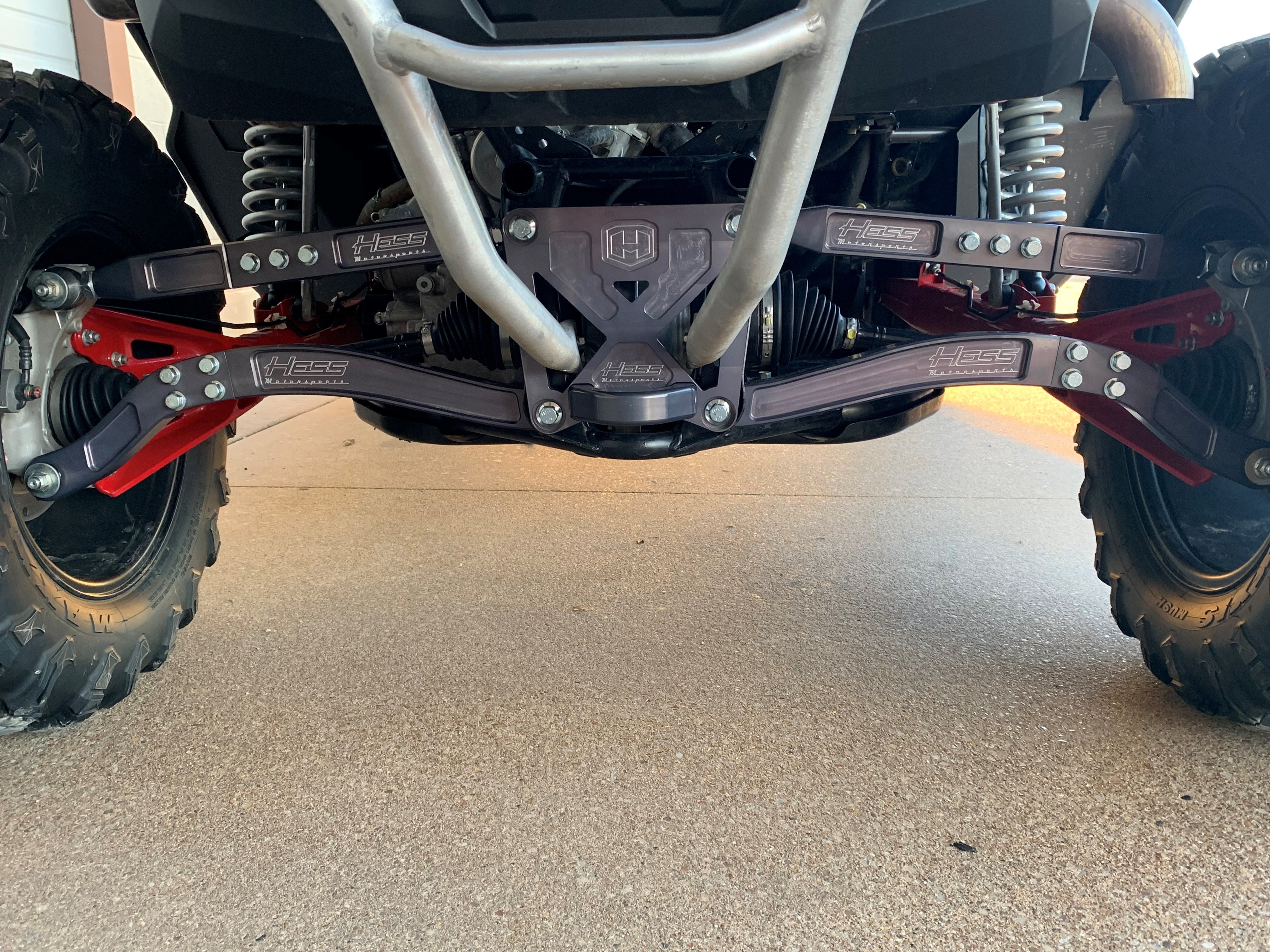 Radius Rod Plate with Tow Ring Honda Talon 1000R / 1000X– Hess Motorsports